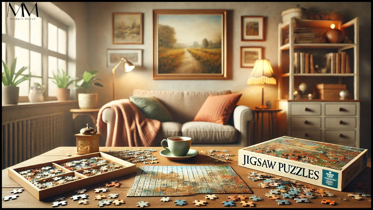 Art Jigsaw Puzzles Are the Perfect Blend of Fun & Creativity – Modern Merch